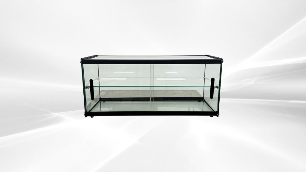 33 ins Countertop Glass Display Dry Case ZW-90 - Walmart Business Supplies