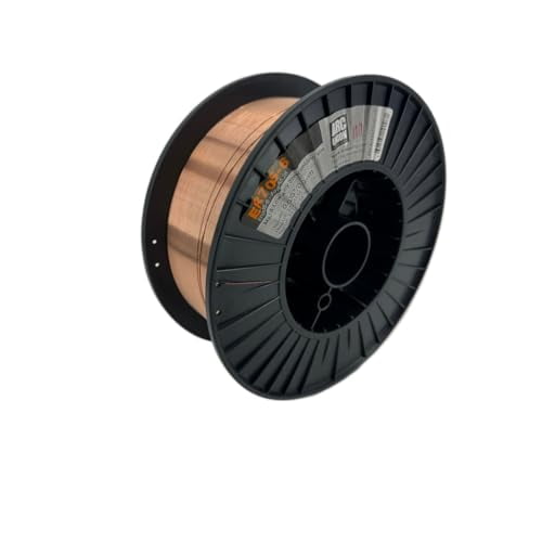 33 lb Roll ER70S-6 .035" Mild Steel Mig Welding Wire Low Spatter Solid ...