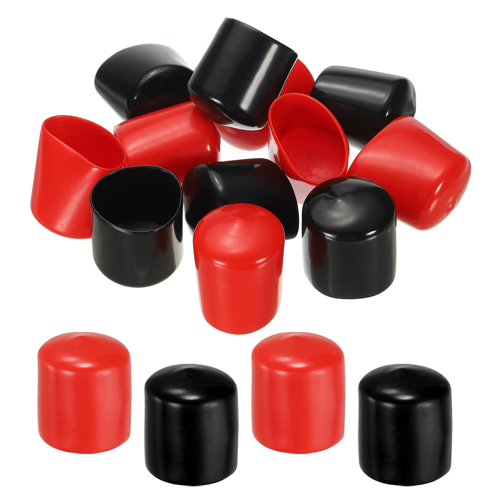 33 mm Round Rubber End Caps, Vinyl Bolt Cover Caps Flexible Screw ...