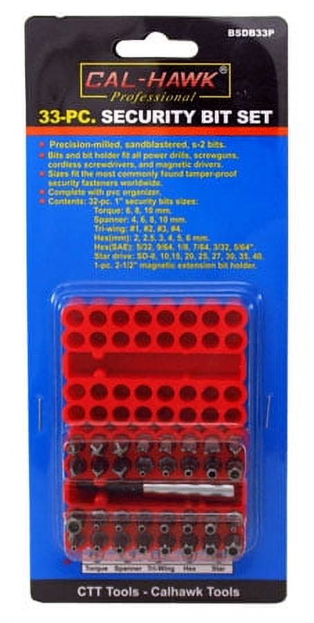 33-pc. Security Bit Set - Walmart.com