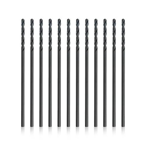 #33 x 12" High Speed Steel Aircraft Extension Drill Bit (Pack of 12 ...