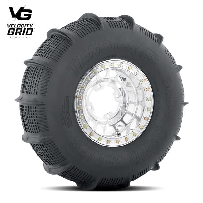 33 x 13 in. 14 Paddles 1 in. Tensor Tire Sand Series Hard Compound Rear ...