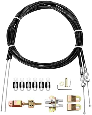 330-9371 Universal Rear /Drum Emergency Parking Brake Cable Complete ...
