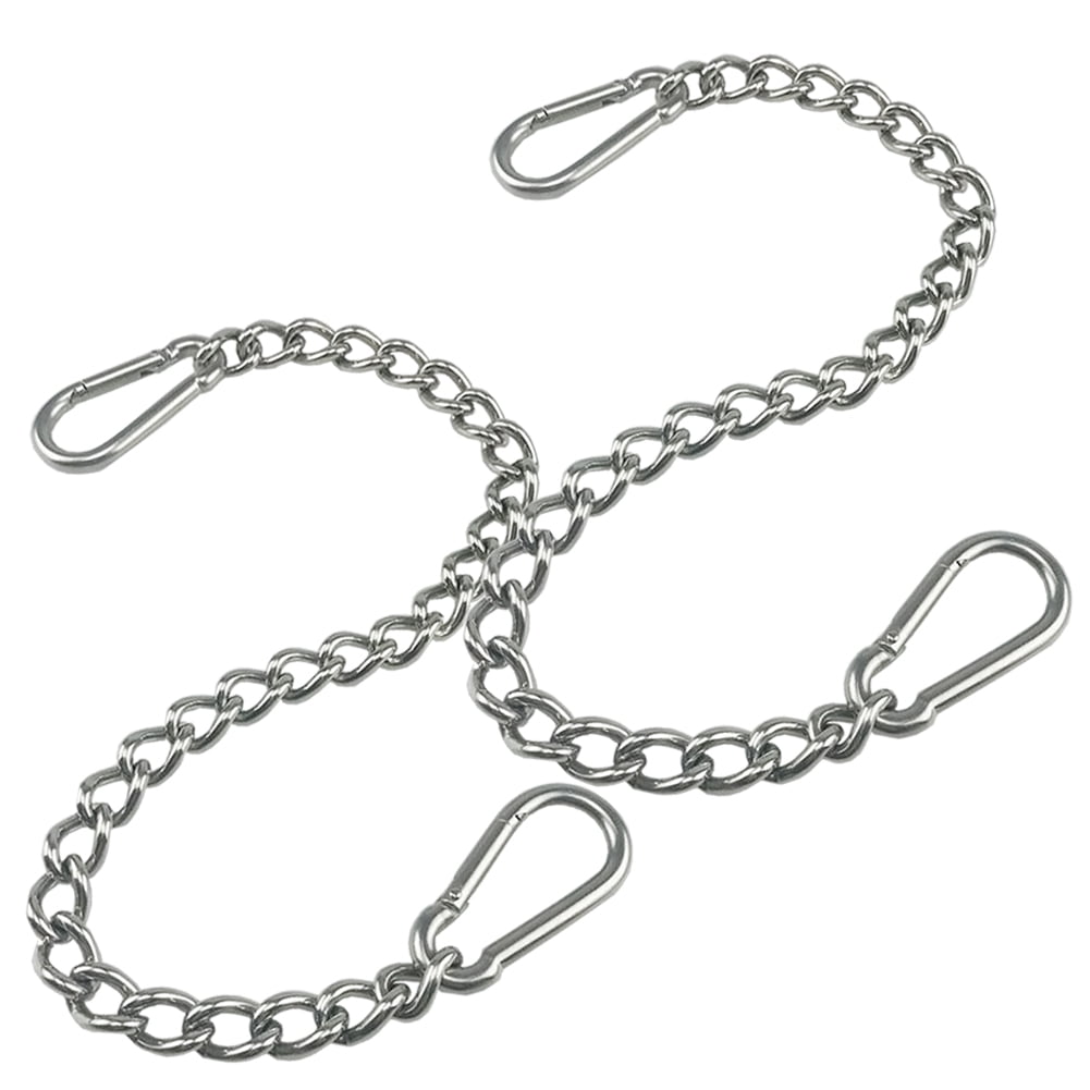 330 lb Heavy Duty Hanging Stainless Steel Chains, Hanging Chair Chain ...