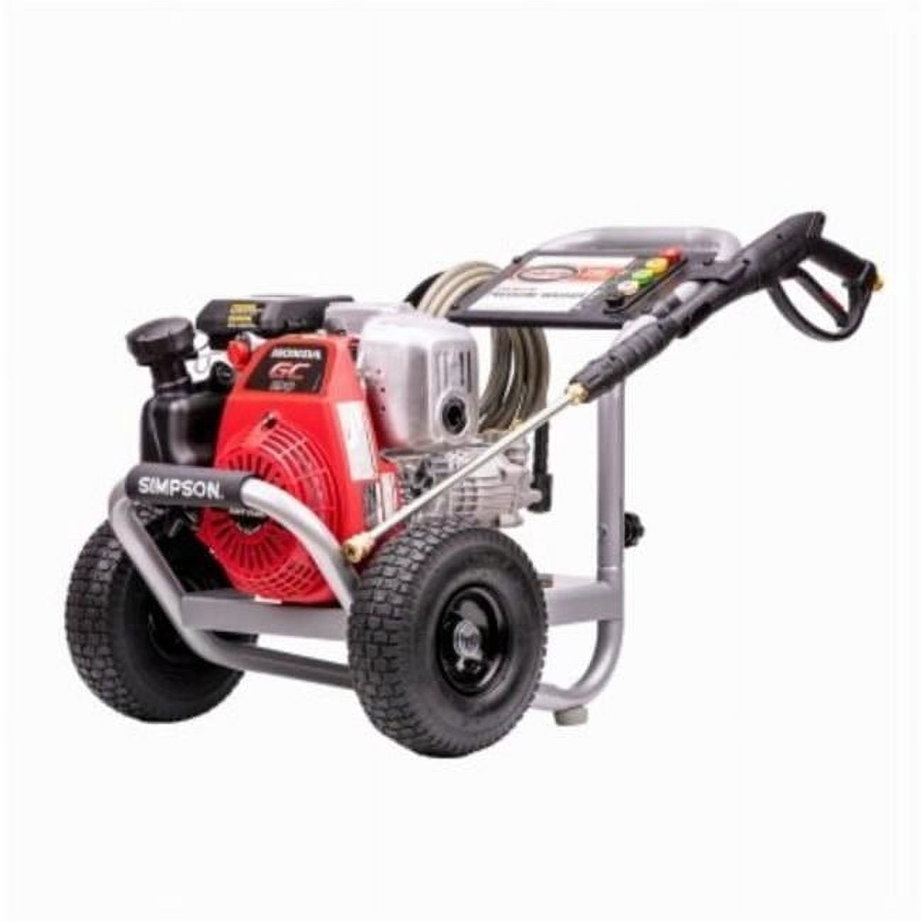 SIMPSOM Power Megashot 3300 PSI 2.4 GPM Cold Water Premium Gas Pressure ...