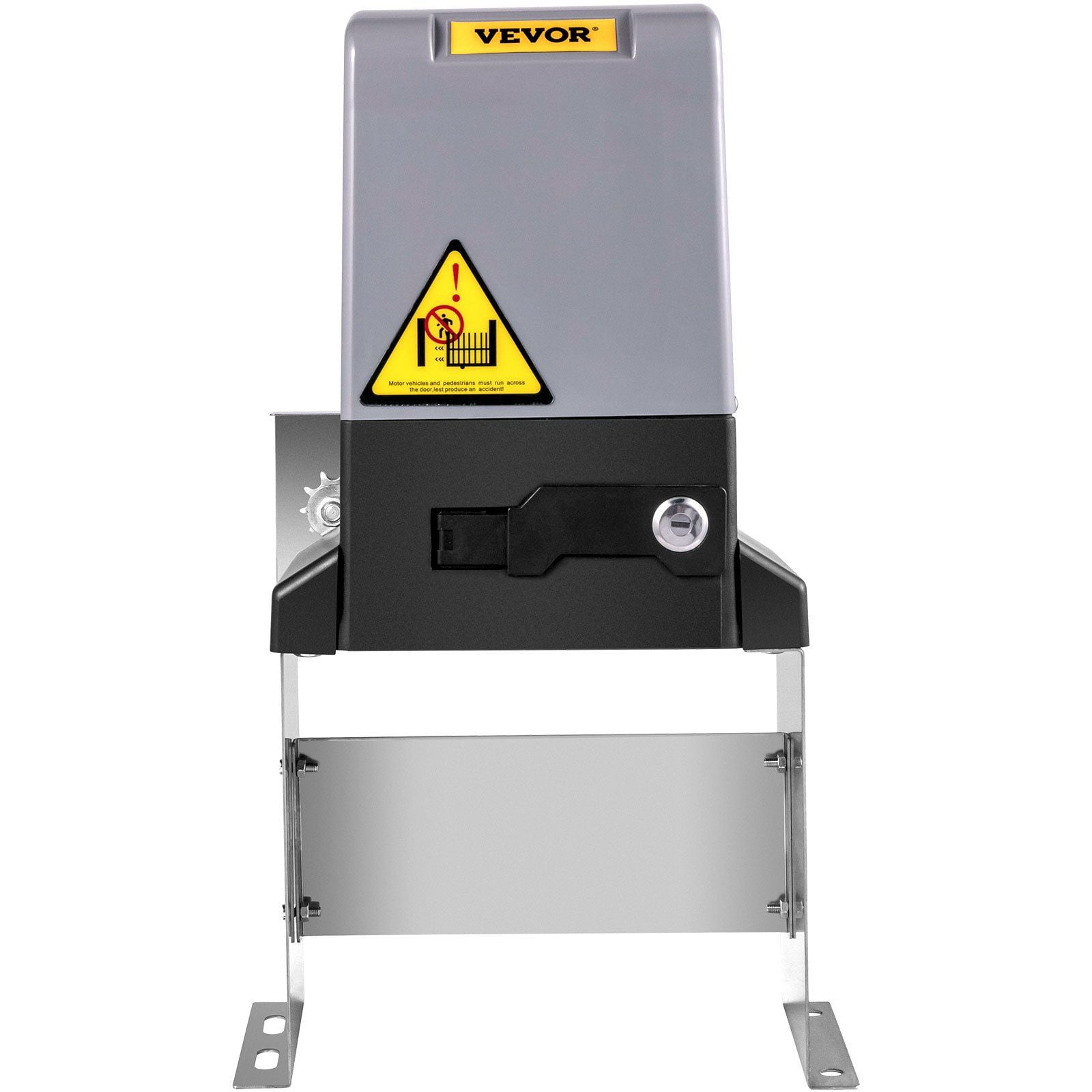 3300 lb Automatic Sliding Gate Opener - 1HP Motor with 6 Remotes ...