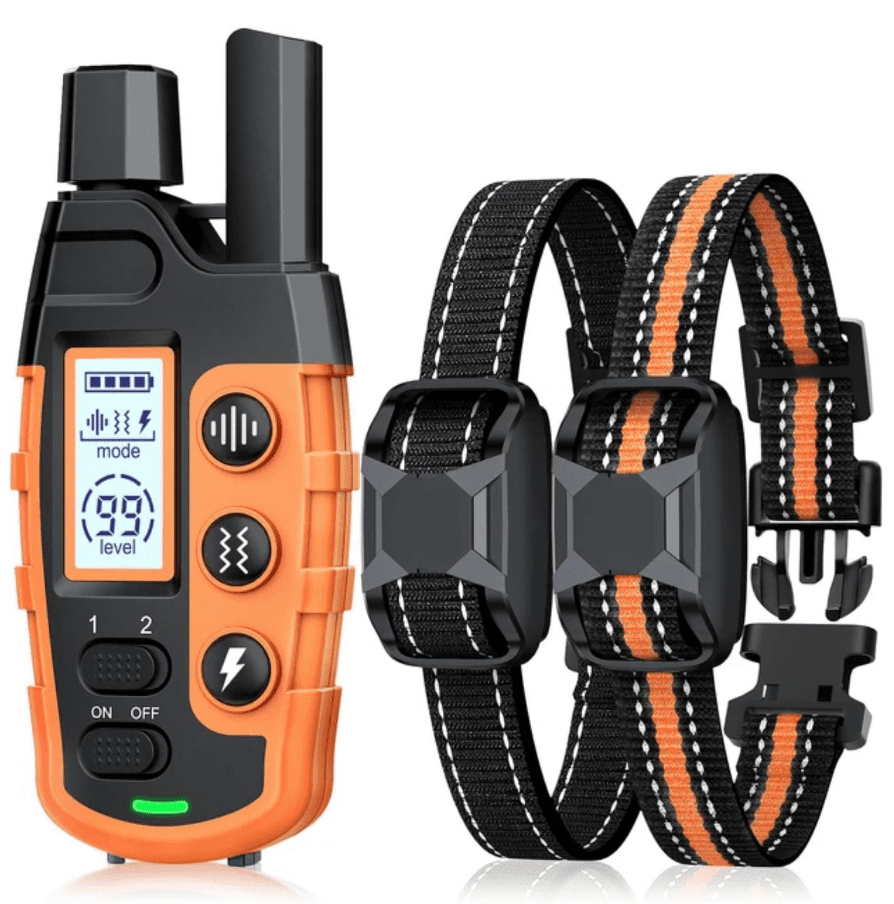 3300Ft Electric Dog Training Collar Remote Control Waterproof Pet ...