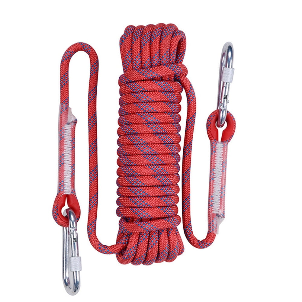 3300lb Climbing Rope Outdoor Static Rock Hiking Tree Climbing Escape Rescue Cord - Walmart.com