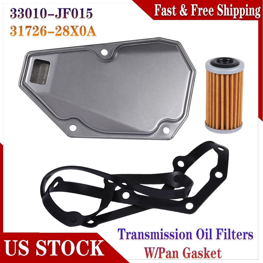 33010JF015 Transmission Oil Filter+Pan Gasket Kit For Nissan Sentra ...