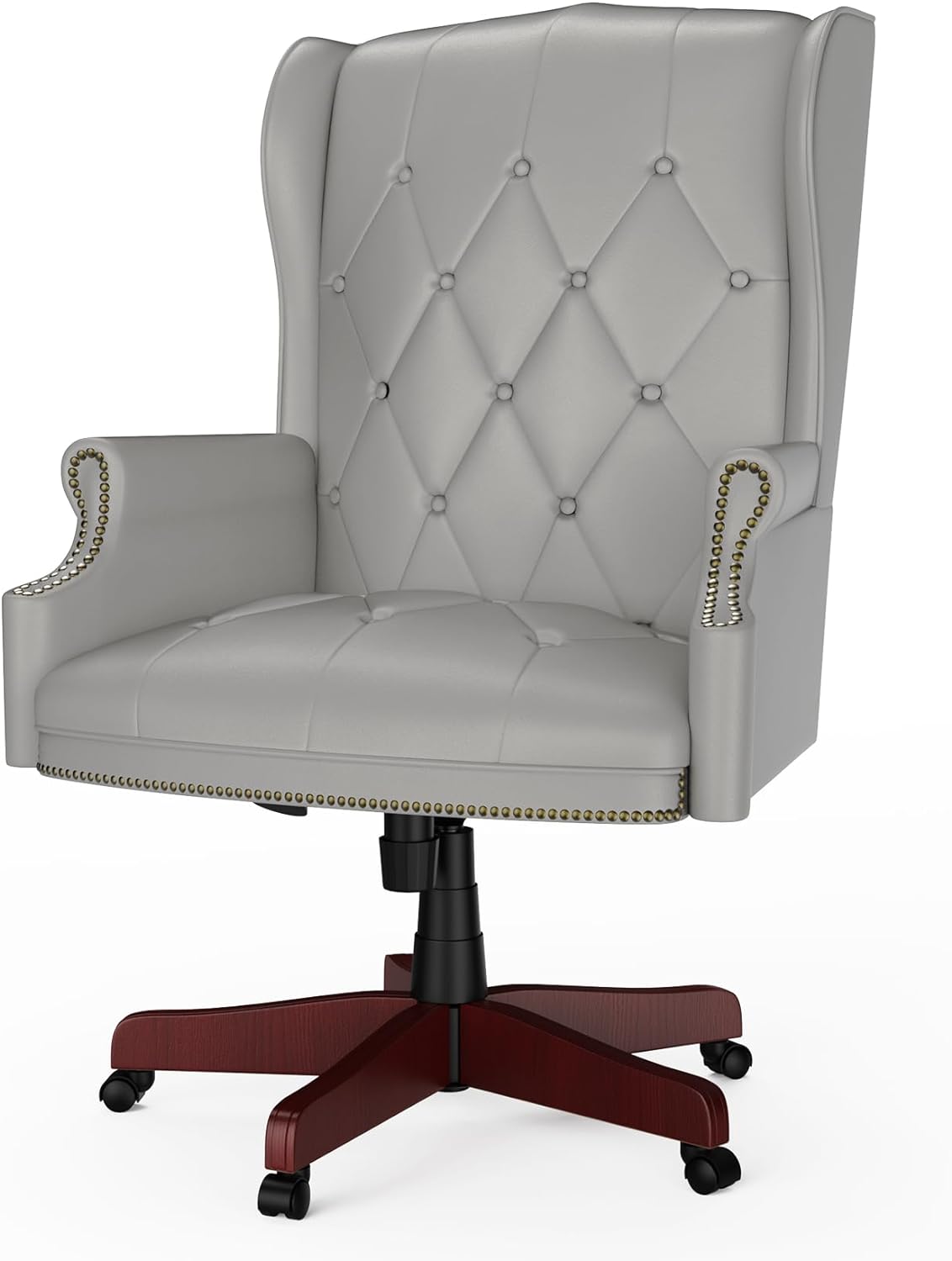 330LBS Executive Office Chair, Ergonomic Design High Back Reclining ...