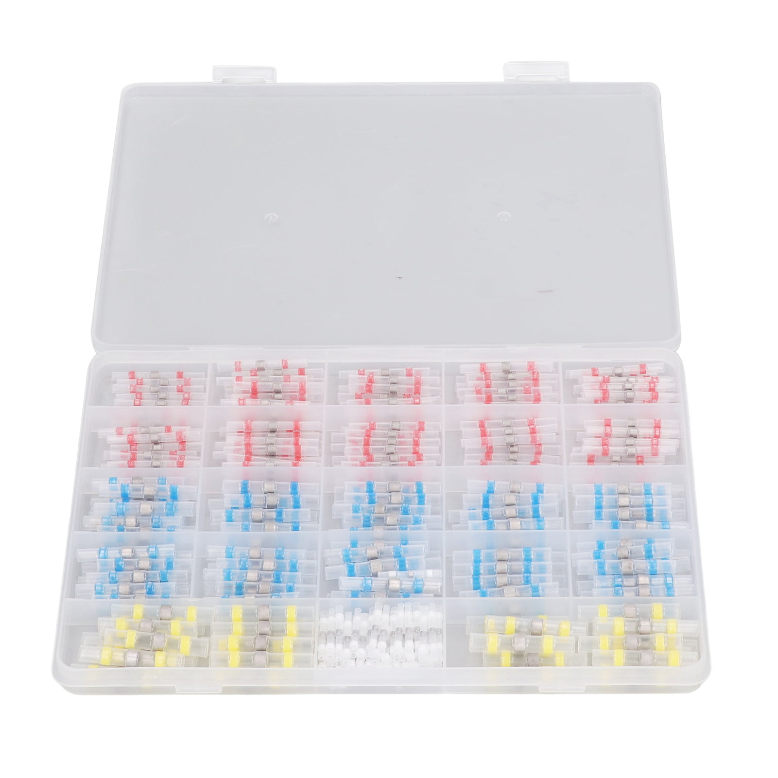 330PCS Heat Shrinkable Terminal Block Waterproof Translucence Solder ...