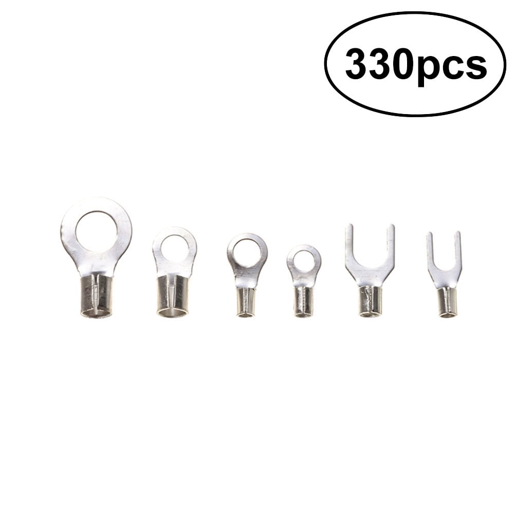 330pcs Assorted Wire Crimp Terminals Connector Set Insulated Electrical Connectors Kit