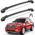330lbs All Aluminum Roof Rack Cross Bars Compatible with Hyundai ...
