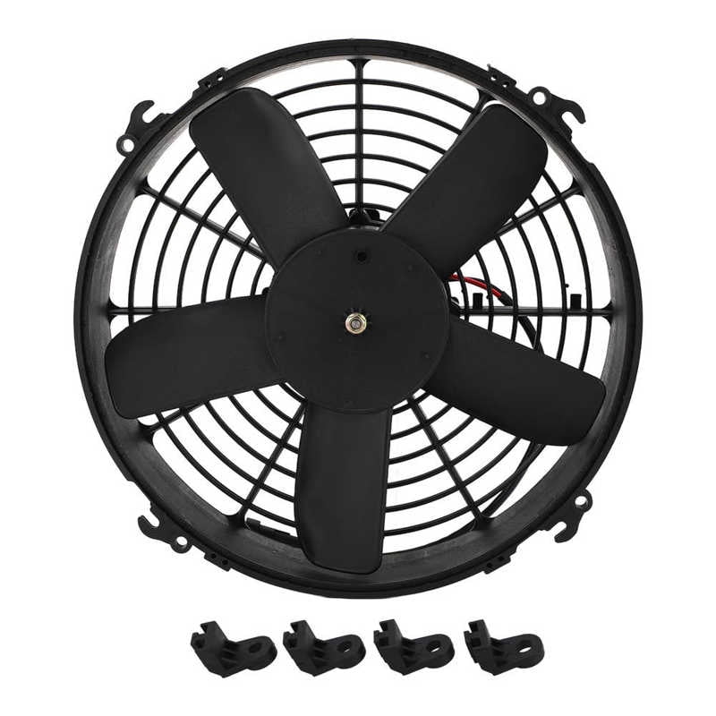 330mm Car AC Condenser Electric Cooling Fan 24V 160W Five Blade Air ...