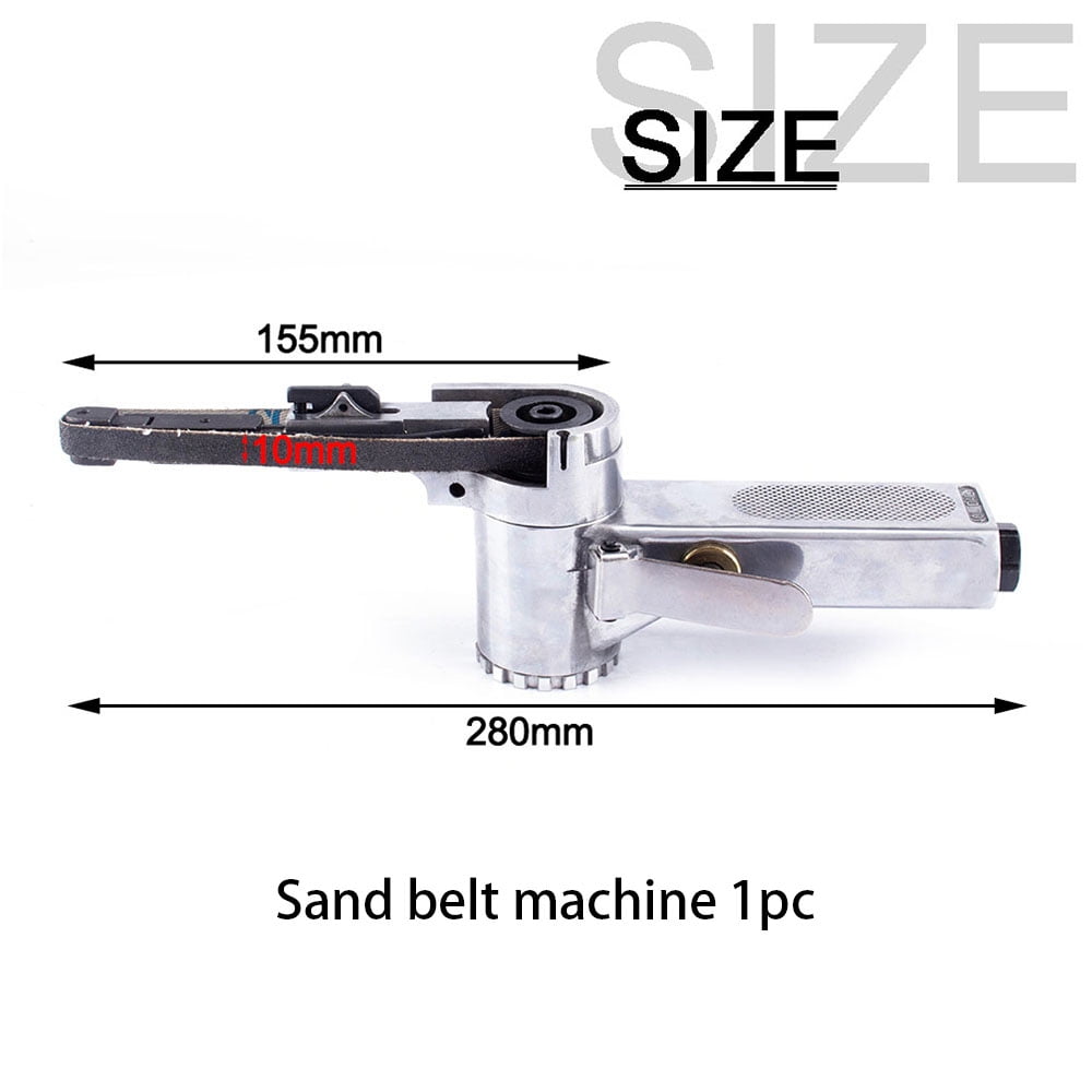 330mmx10mm 3/8" Mini Air Belt Sander Air Angle Grinding Machine With ...