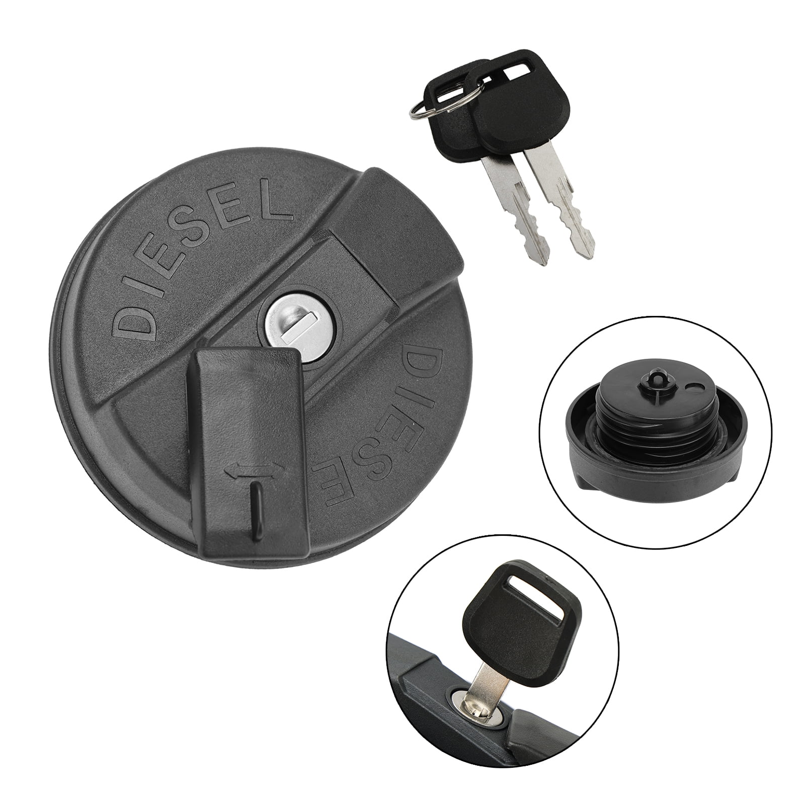 332/F4780 331/11403 Fuel Tank Cap For JCB Backhoe Loader 3C 3CX 3D ...