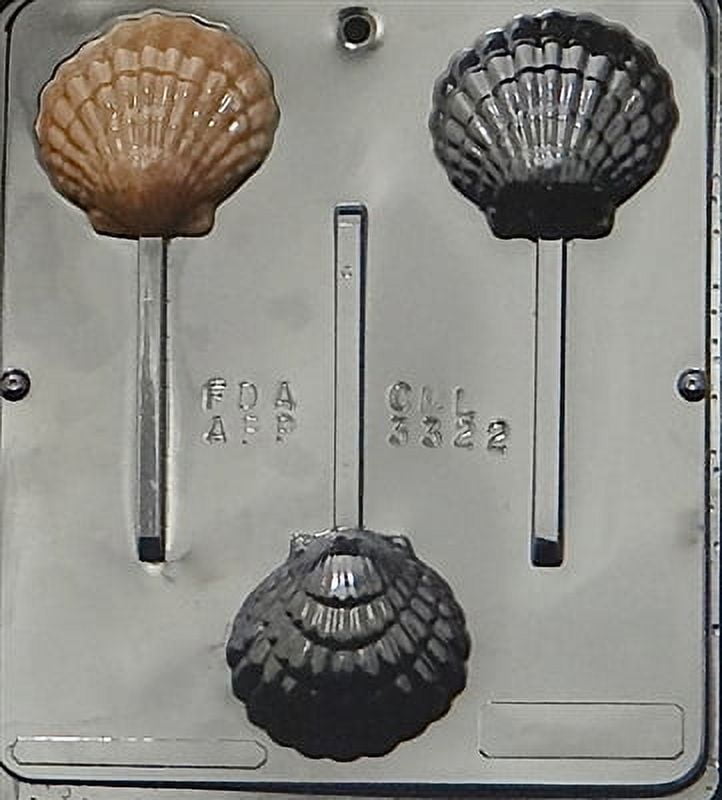 3322 Sea Shell Lollipop Chocolate Candy Mold - Walmart.com