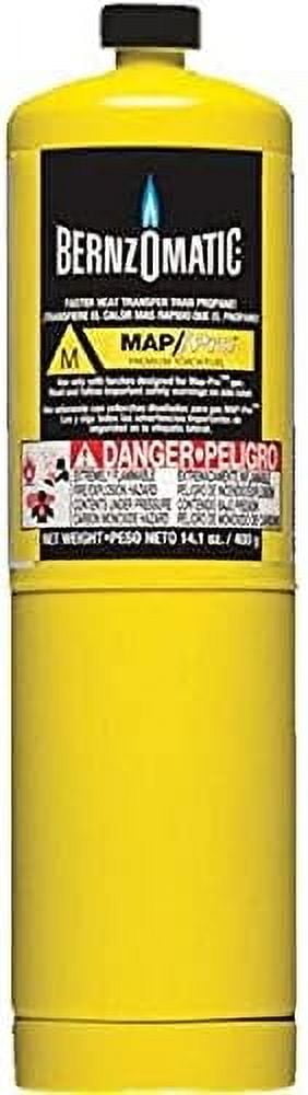 332585 14.1 oz Pre-Filled MAP-Pro Gas Torch Style Cylinder - Pack of 4 ...
