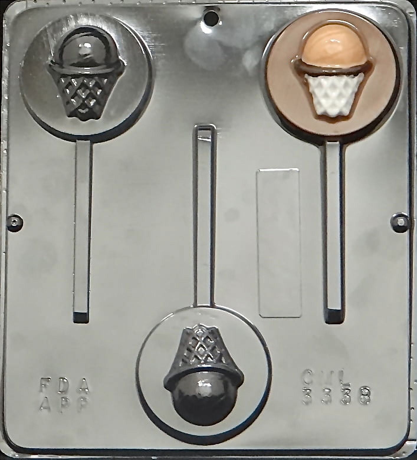 3338 Basketball & Hoop Lollipop Chocolate Candy Mold - Walmart.com