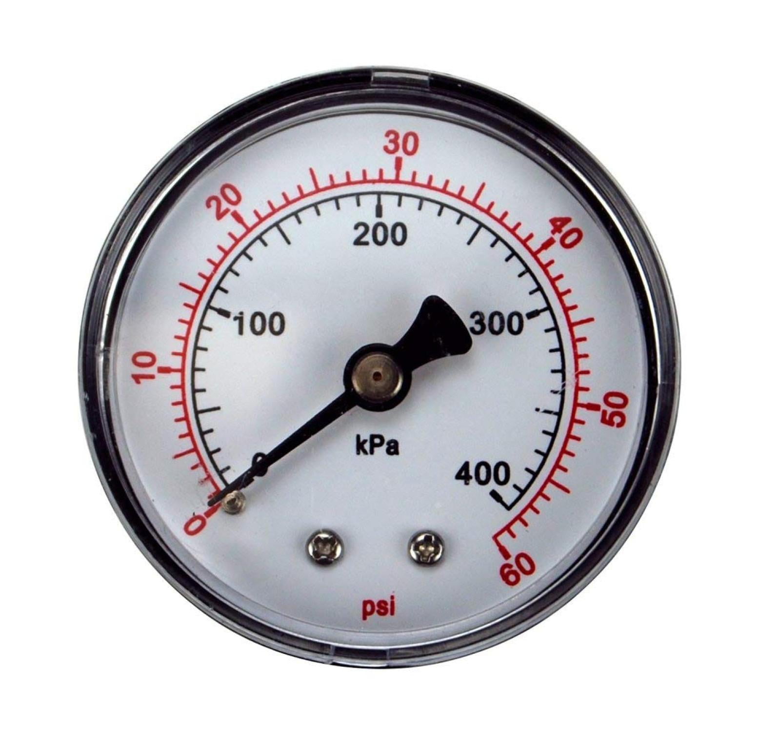 33600-0023T 2-Inch Pressure Gauge Replacement for select Sta-Rite Pool ...