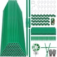 337 Piece Garden Stake Kit with Clips Connectors and Accessories in 4ft ...