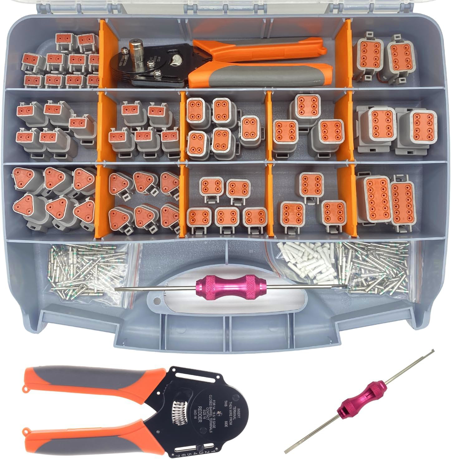 King Innovation 95025 2 Port AlumiConn Connector - 25 Pieces - Walmart.com