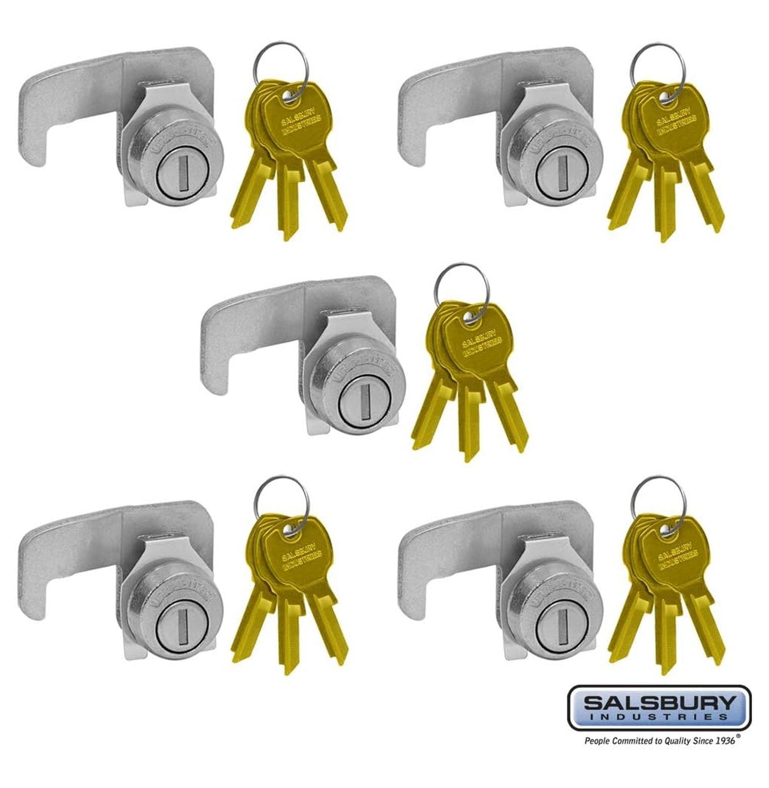 3390-5 Lock for F Series Cluster Box Unit Mailbox Door 3 Keys PER Lock ...