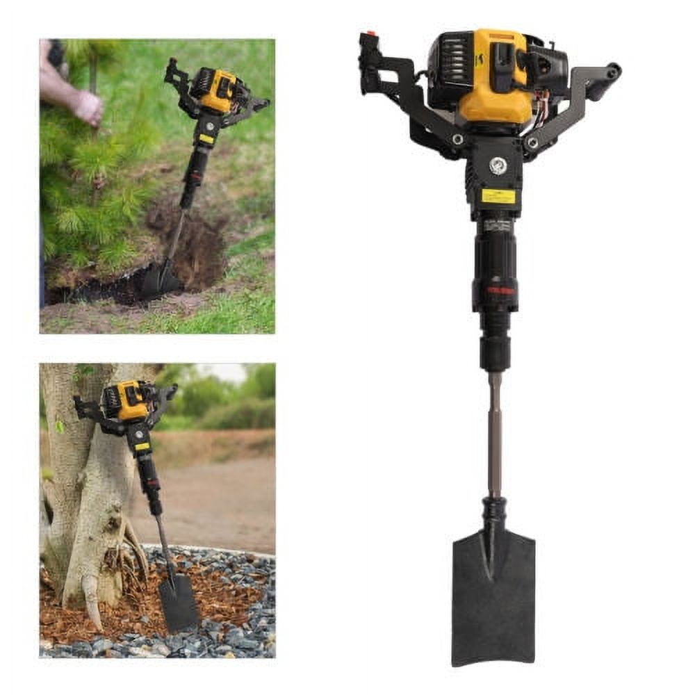 33CC 2 Stroke Gasoline Excavator Garden Tree Digger Shovel Rock ...