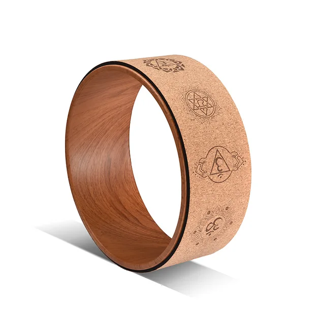 33CM Yoga Pilates Ring Wheel Hoops Circles Set for Back Rim Exercise ...