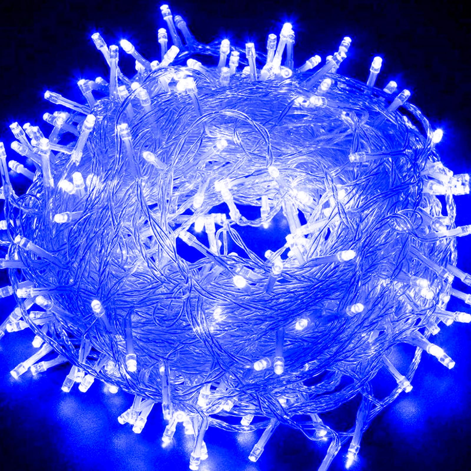 33FT 100 LED String Lights Indoor Outdoor Waterproof, Christmas Lights ...