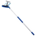 33FT Long Reach Water Fed Cleaning Pole Kit Roof Solar Panel Washing ...