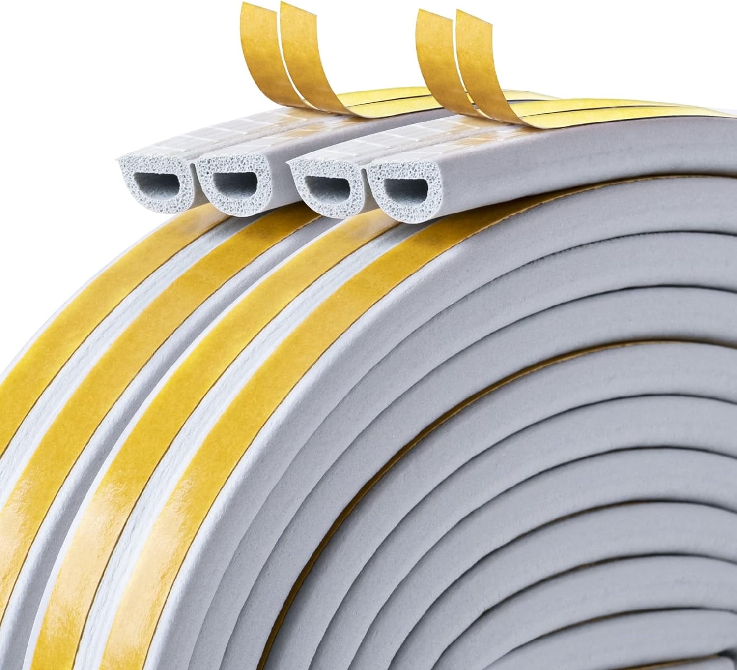 33Feet Long Weather Stripping for Door,Insulation Weatherproof Doors ...