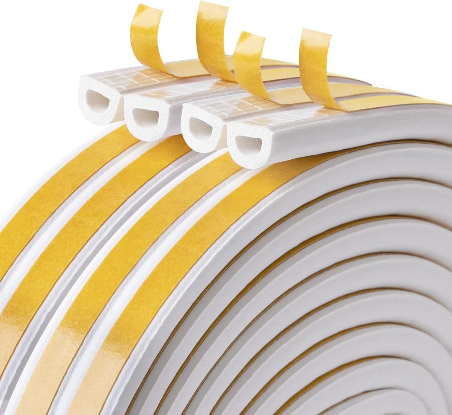 33Feet Long Weather Stripping for Door,Insulation Weatherproof Doors ...