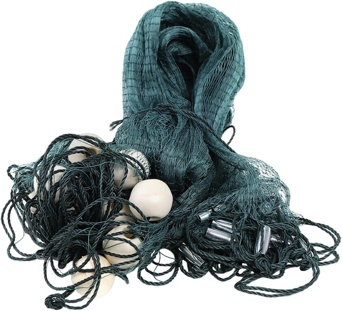 33Ft Fishing Drag Net Trap Cast Net Made Beach Net Beach Seine Mesh ...