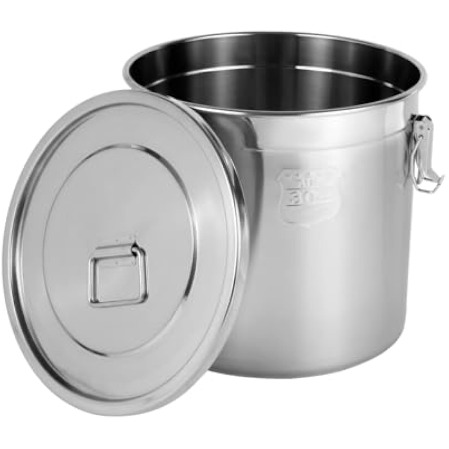 33L/8.72gal Stainless Steel Airtight Canister, Food Storage Canisters ...