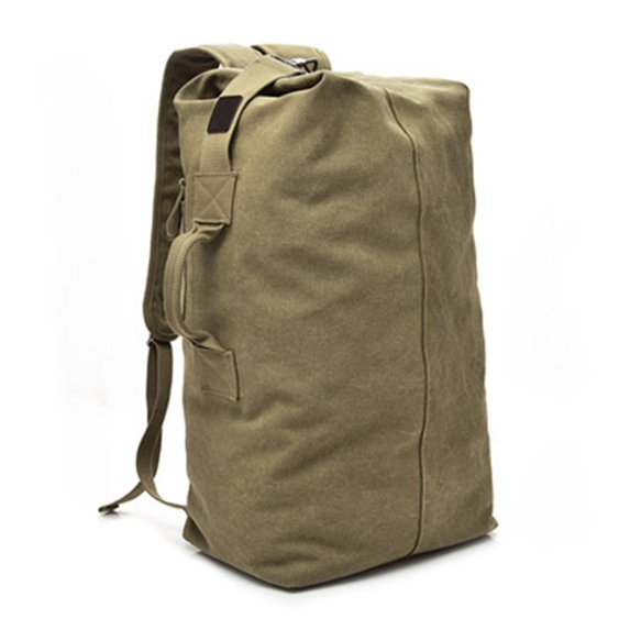 33L Large Capacity Travel Backpack Canvas Outdoor Travel Camping Hiking ...
