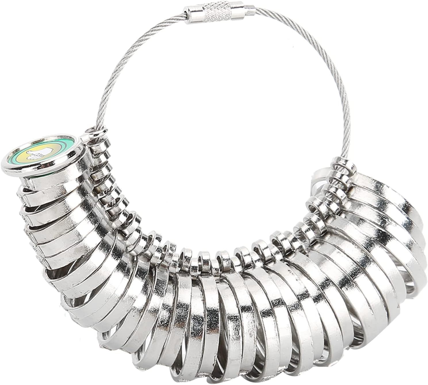 33PCS Ring Sizer Gauge Set Professional Finger Sizing Measuring Tool ...