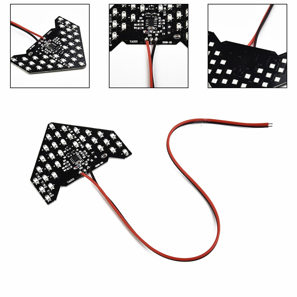 33Smd Led Yellow Vehicles Rear View Mirror Lamp Arrow Steering Light ...