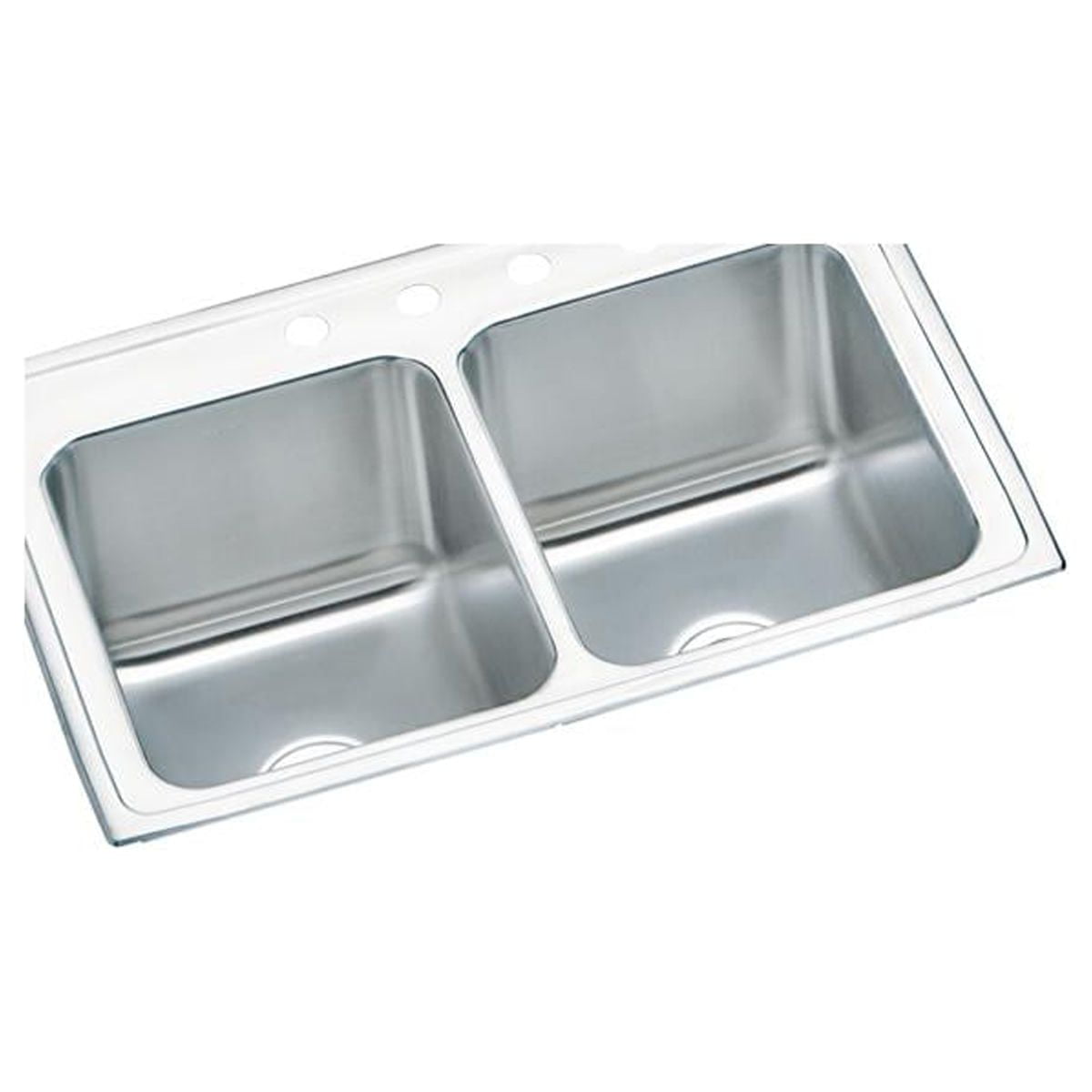 33X22 4H 2B DP SS SINK *LUSTER - Walmart.com