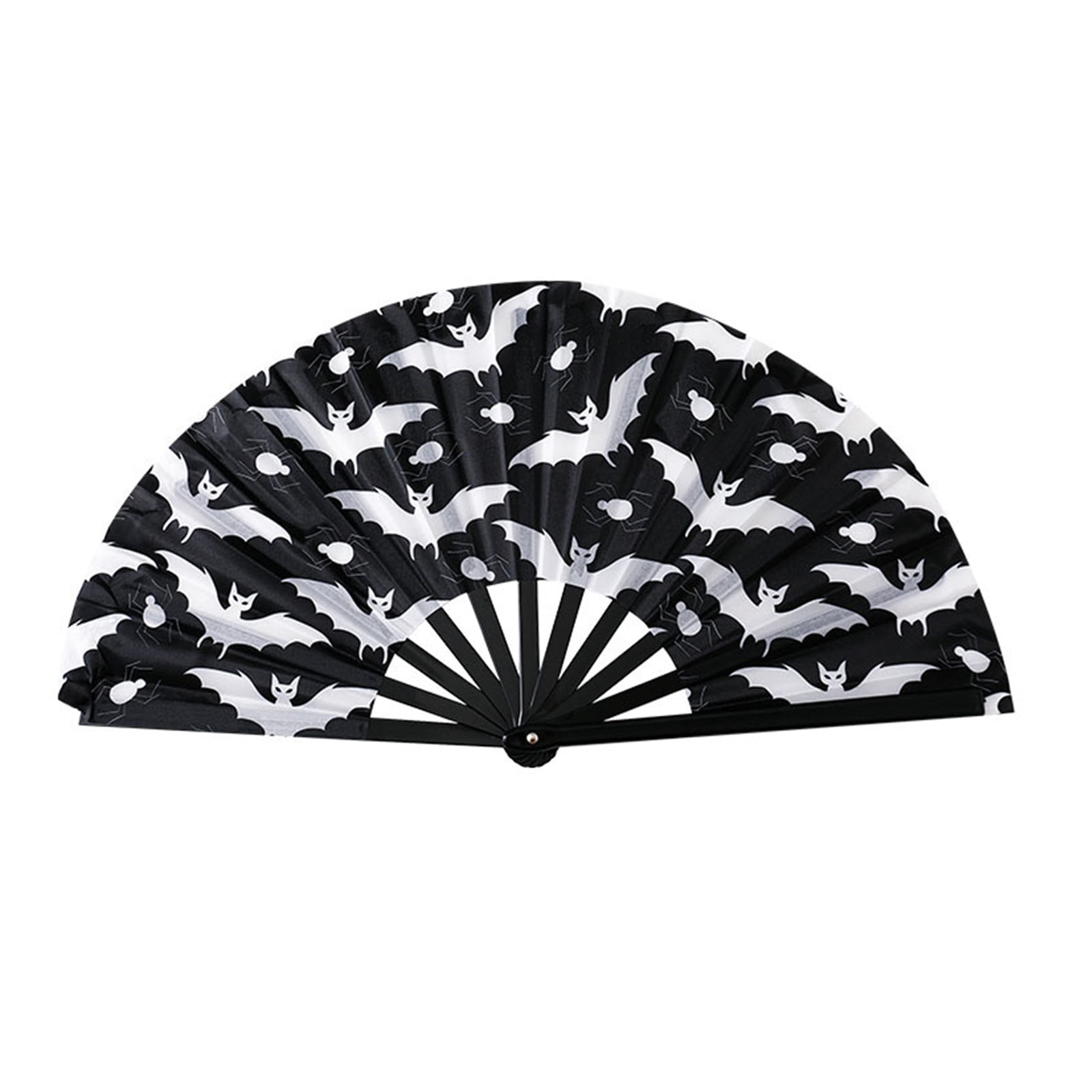 33cm Folding Fan Halloween Party Decoration Accessory Durability ...