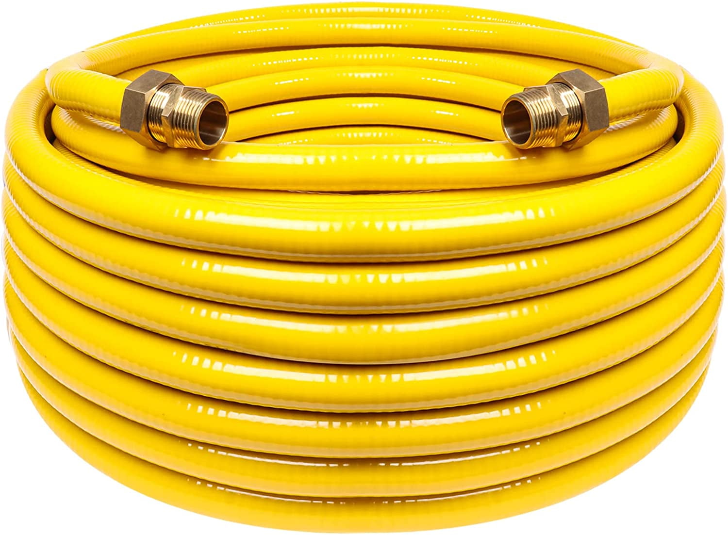 33ft 1/2'' Flexible Gas Line, CSST Corrugated Stainless Steel Tubing ...