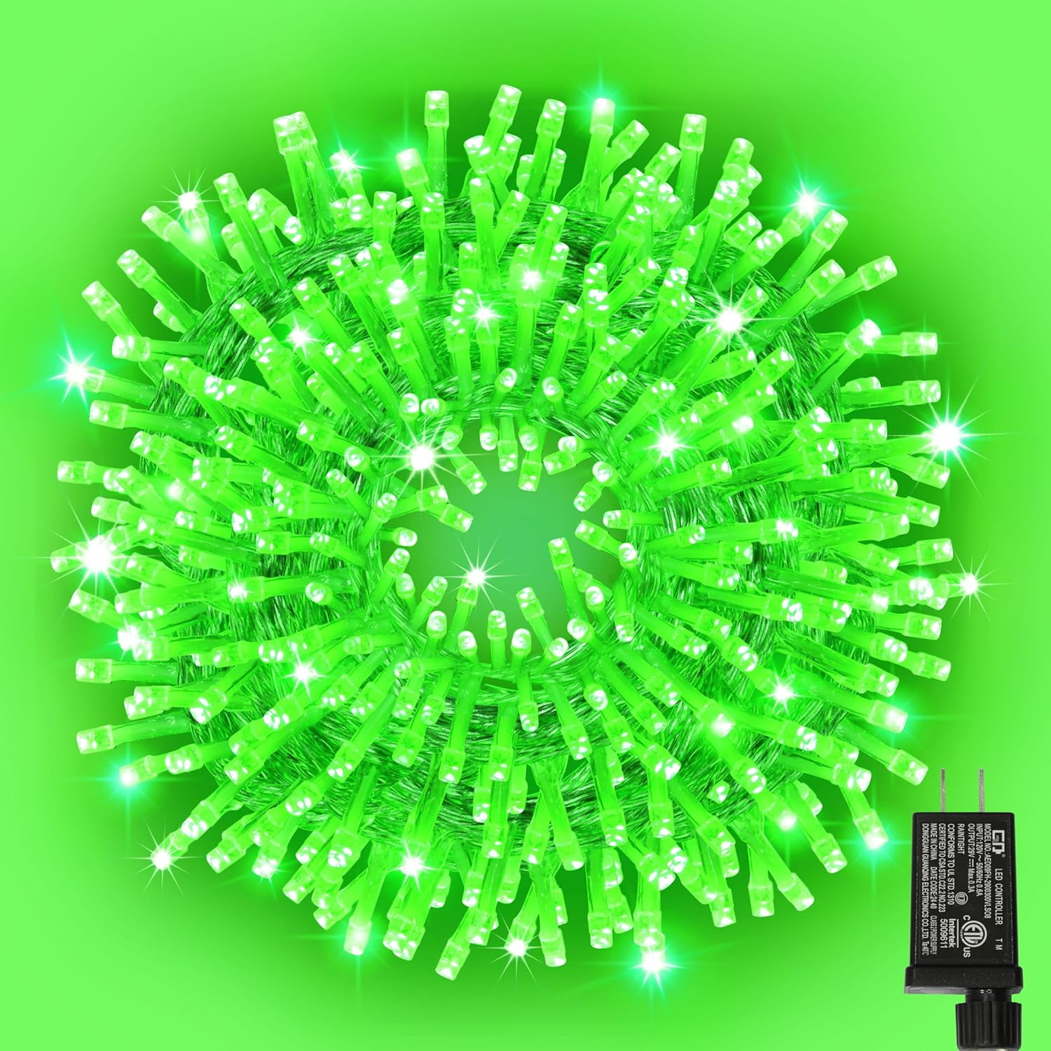 33ft Christmas Decorative St. Patrick's Day Mini String Lights, 100 LED ...