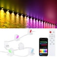 33ft LED Smart String Lights, RGBCWIC String Downlights with 30 LEDs ...