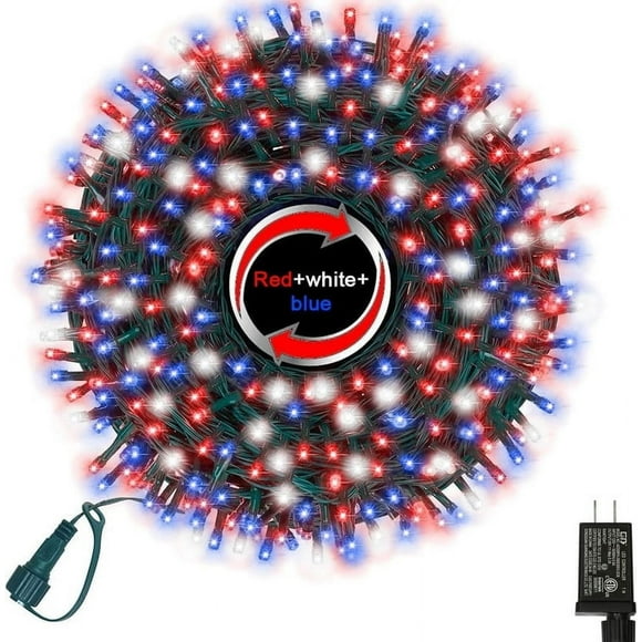 Red White Blue Lights