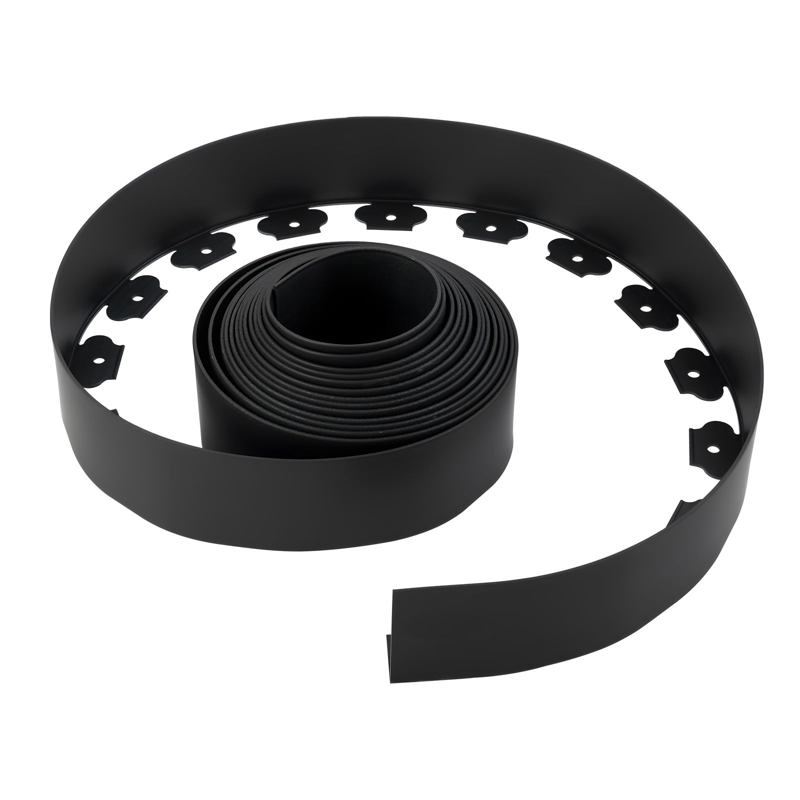 33ft x 4in L-Shaped Plastic Garden Edging Durable No-Dig Landscape ...