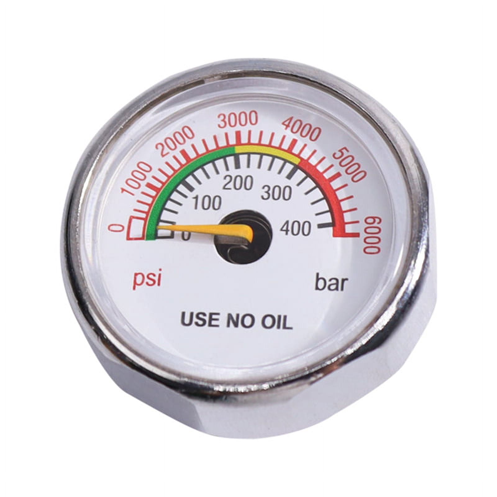 33mm 6000Psi/400Bar 1/8NPT Thread Back Axial Connection Gas Pressure ...