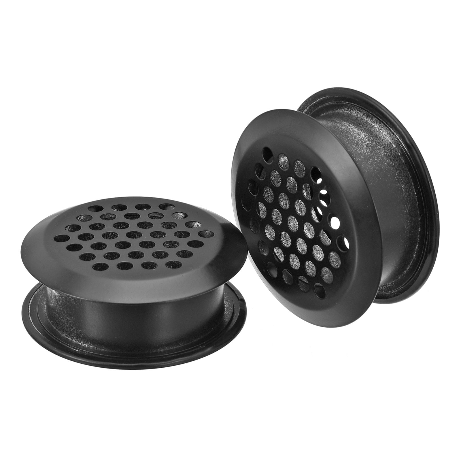 33mm Circular Soffit Vent 5 Pack Stainless Steel Air Vents Dual Panel ...