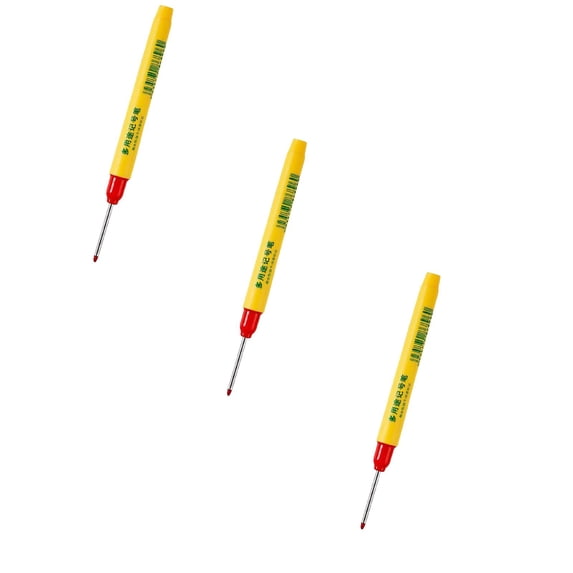 33mm Long Nib Deep Hole Marker Pen, Oil Based Carpenter Woodworking ...