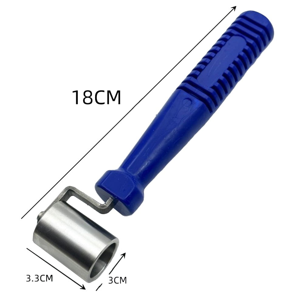 33mm Steel Wallpaper Roller Edge Seam Roller Flat Pressure Roller ...