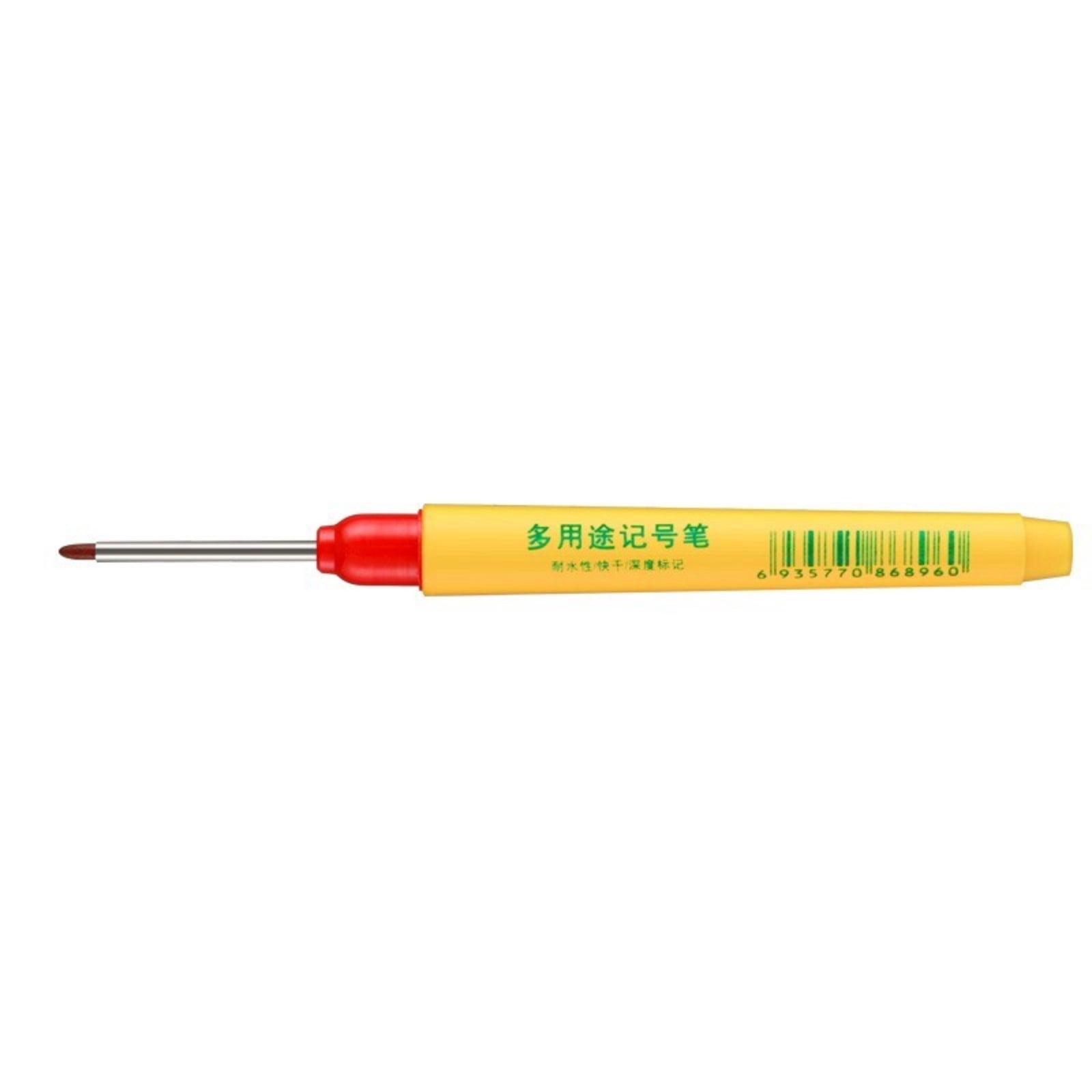 33mm Waterproof Long Nibs Marker Pen Deeply Hole Marker Carpenter Inks ...